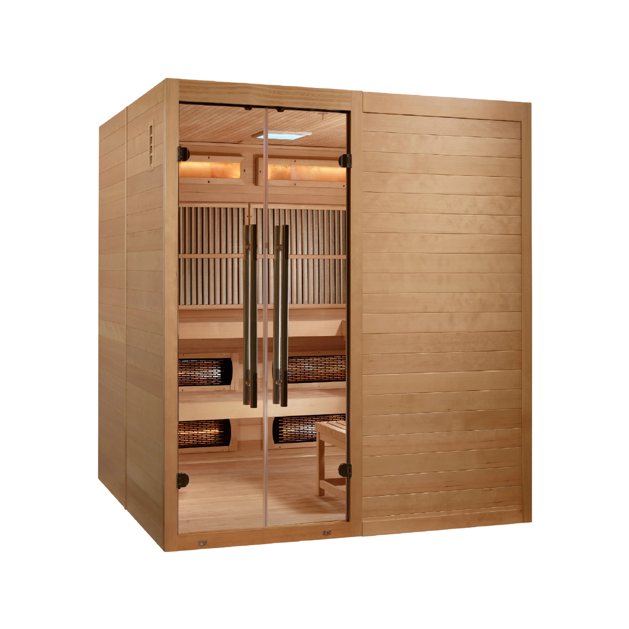 Himalayan Salt Hybrid Sauna 6-Person – Cold Plunge Guys